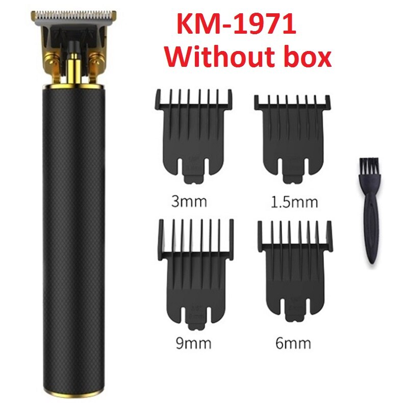Kemei km1971 elektrisk hårtrimmer laddningsbar sl... – Vicedeal