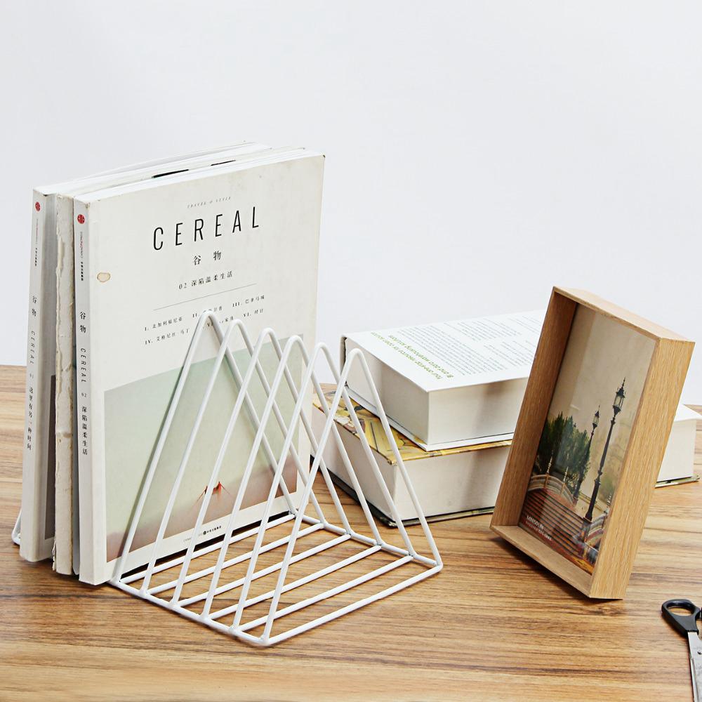 Iron Bookshelf Magazine Display Stand Newspapers S... – Vicedeal