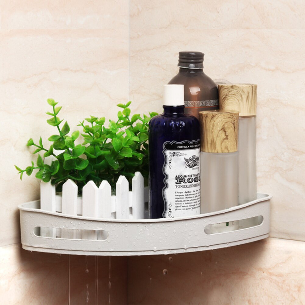 Corner Wall Mount Bathroom Shelf Corner Shelves Br... – Grandado