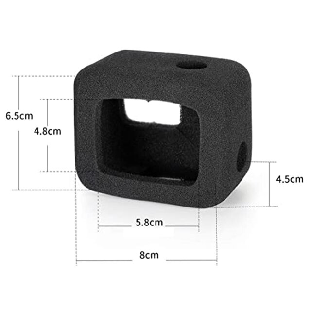 Vindtæt vindskum støjreducerende cover til gopro h... – Grandado