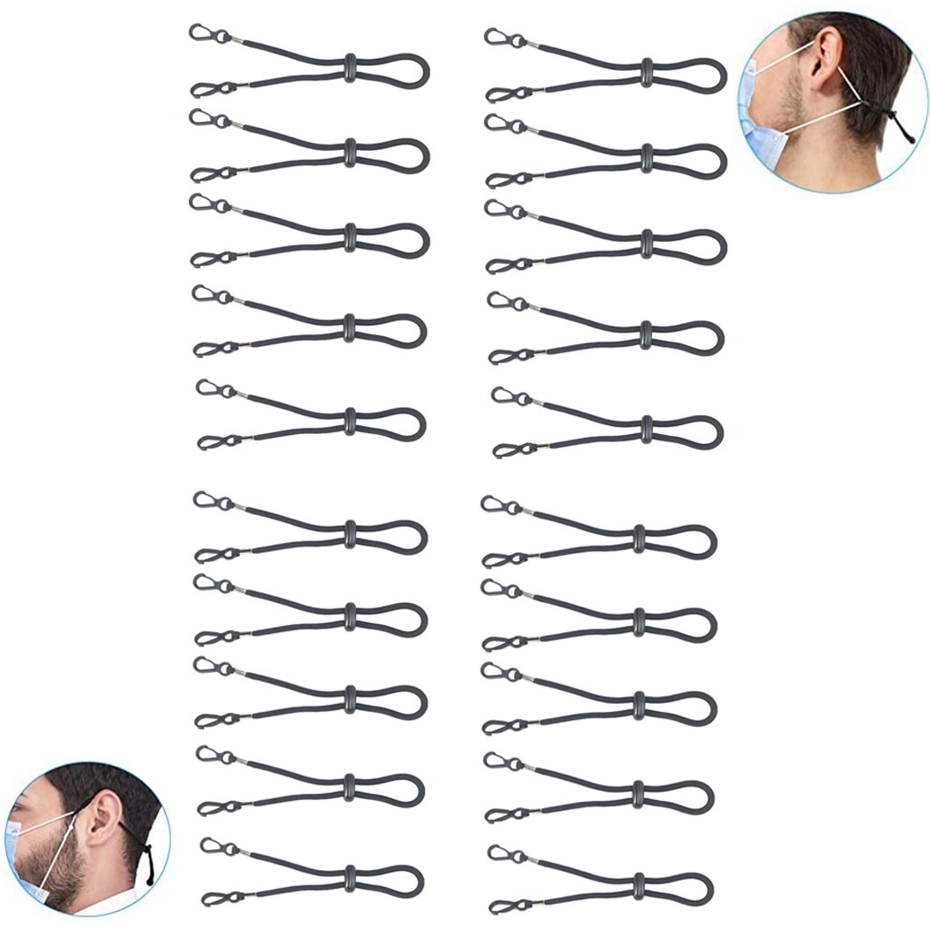 5/10/15/20PCS Face Mask Hook Ear Retainer Cord Adj... – Grandado