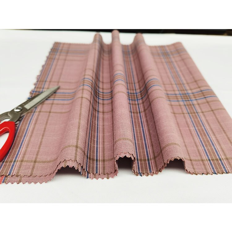 Plaid Fabric 150cm*50cm polyester cotton twill che... – Grandado