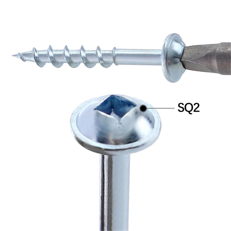 552Pcs Self Tapping Pocket Hole Screws Kit SQ2 Squ... – Grandado
