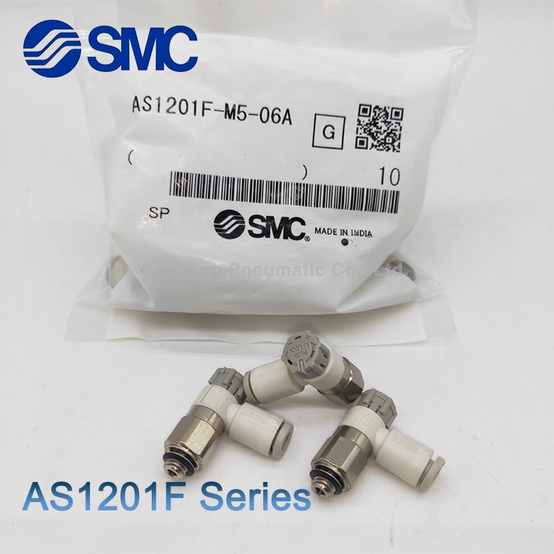 1 pcs SMC Pneumatic Connector AS1201F-M3-04 AS1201... – Grandado
