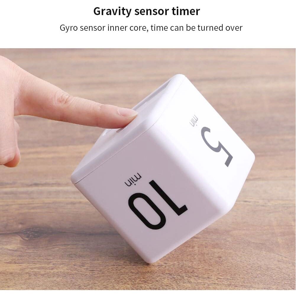 Gravity Cube Timer Electronic Pomodoro Timer Minut... – Grandado