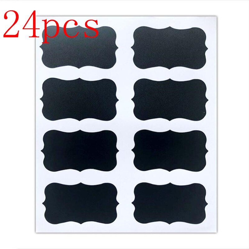 24/48pcs Blackboard stickers Waterproof Chalkboard... – Vicedeal