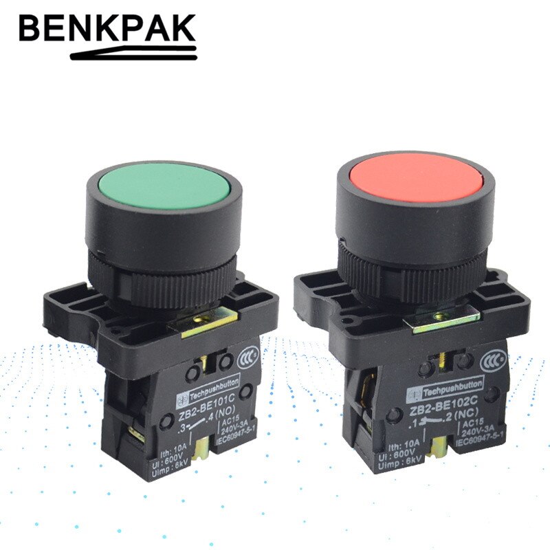 Zelf Reset Knop Switch 22 Mm Start Stop Knop XB2 P... – Vicedeal