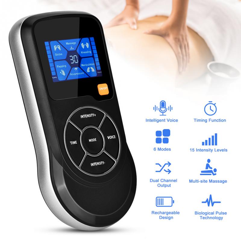 Smart Muscle Electrostimulator Control Voice Massa... – Grandado