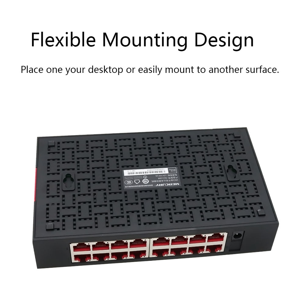 Sg116m mini 16-ports desktop gigabit 1000mbps inte... – Grandado