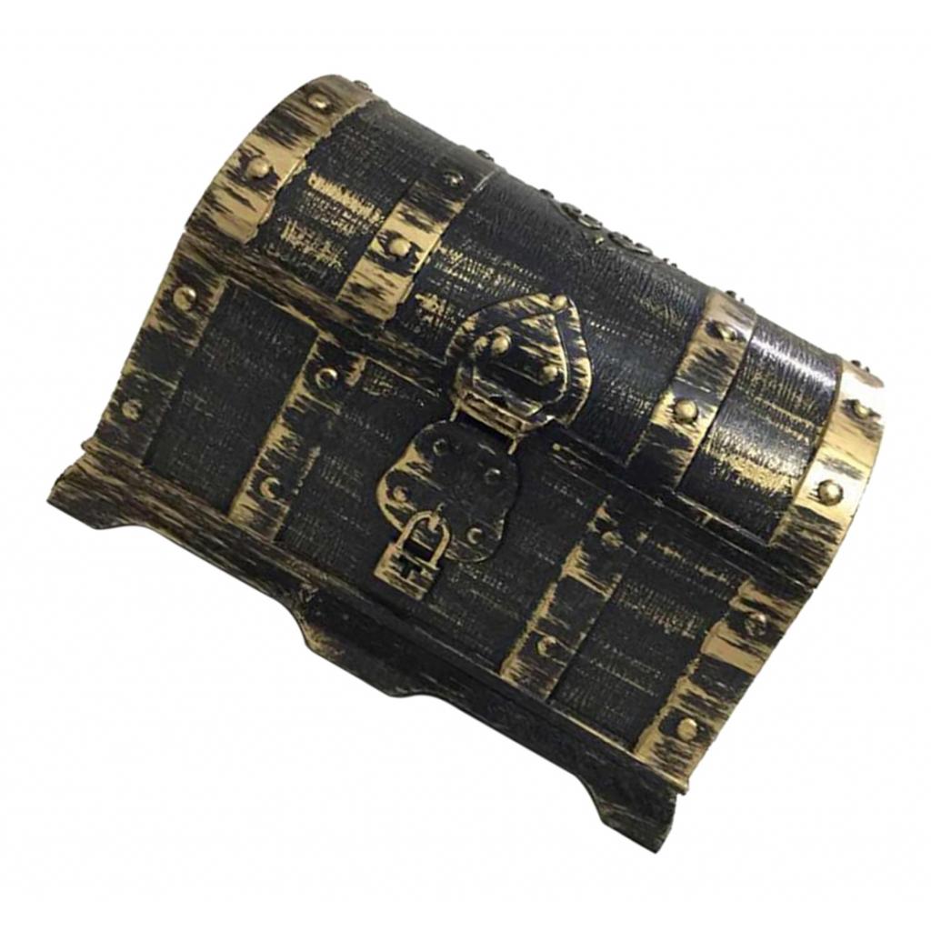 Antique Pirate Treasure Chest Storage and Decorati... – Vicedeal