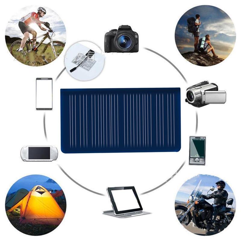 5.5v 50ma Round Black Mini Solar Panel 68*38mm Glu... – Grandado