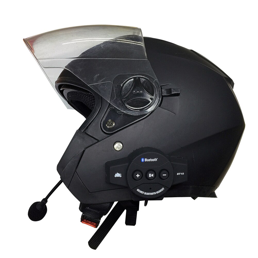 BT10 Long Standby Motorcycle Interphone Intercom W... – Grandado