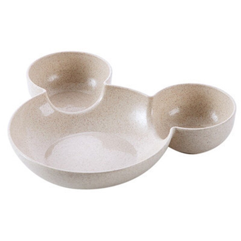 Split Child Plate Cute Tableware Baby Plate Breakf... – Grandado