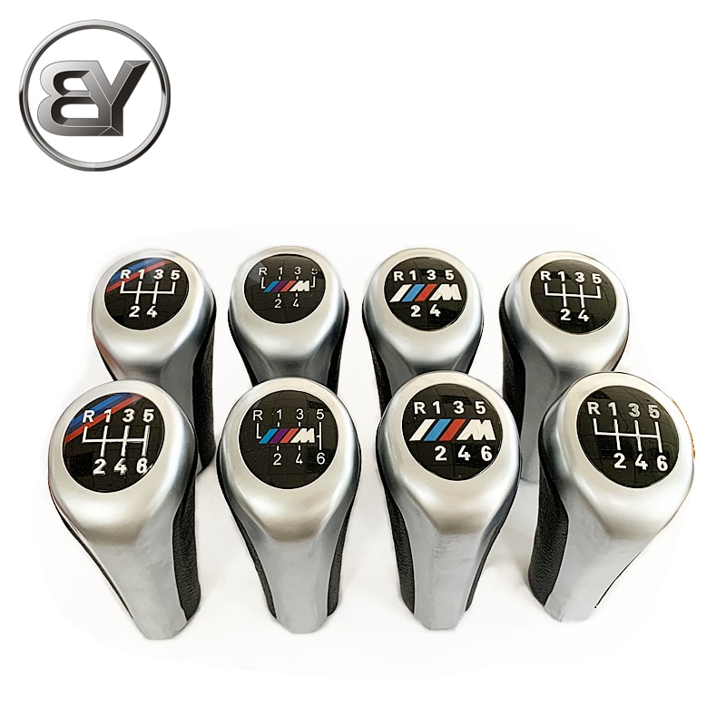 BTAP silber schaltknauf Handball ForBMW 1 3 5 6 Se... – Grandado