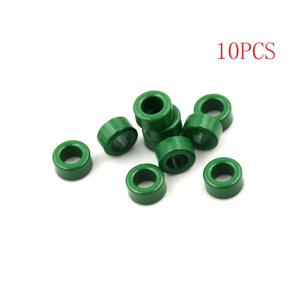 10 Pcs Inductor Coils Green Toroid Ferrite Cores 1... – Grandado