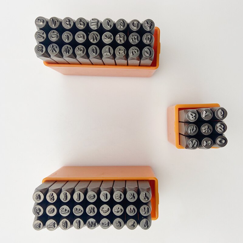 Uppercase/ Lowercase Alphabet Metal Engraving Stam... – Grandado