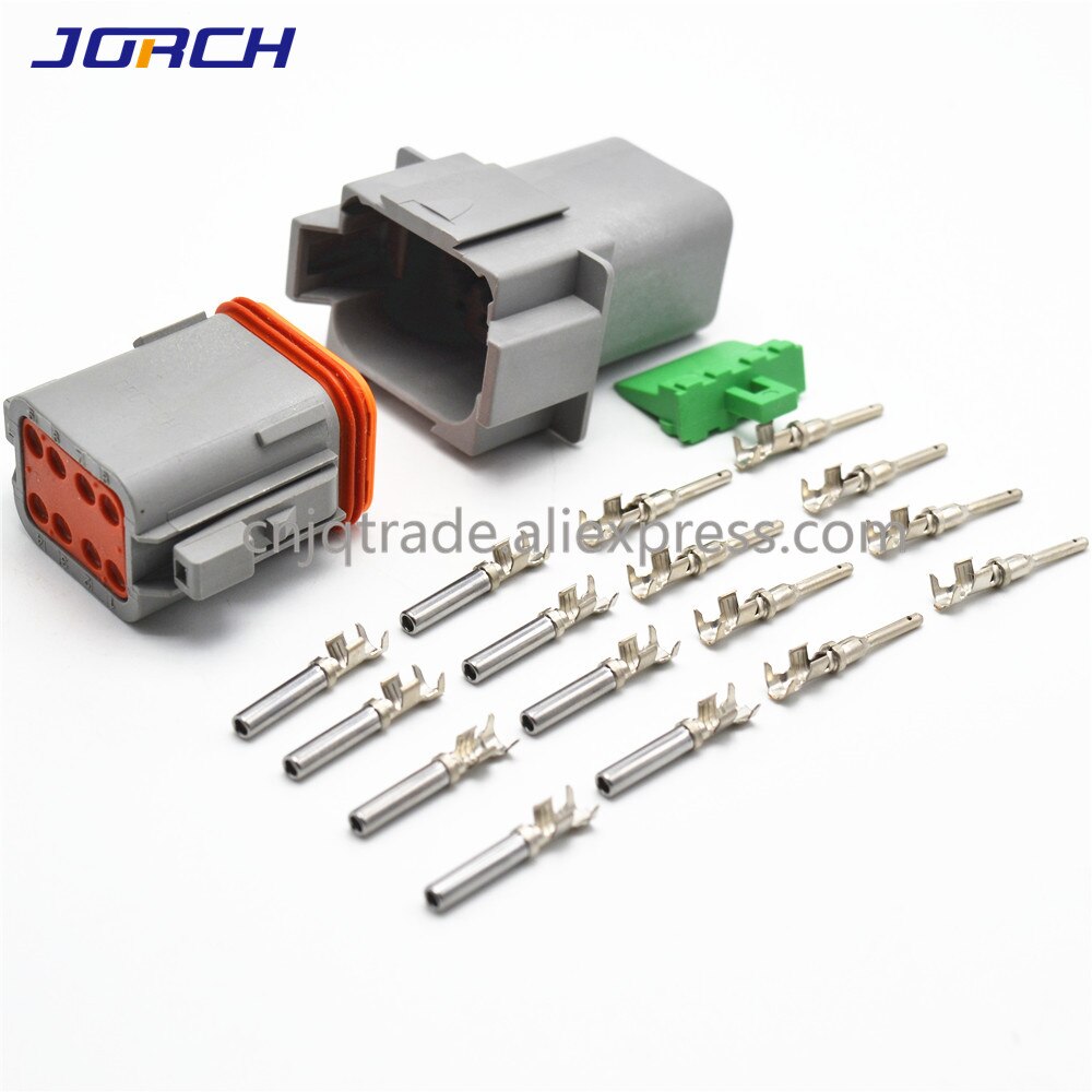 5 Sets 8pin Deutsch DT Waterproof Male Female Elec... – Grandado