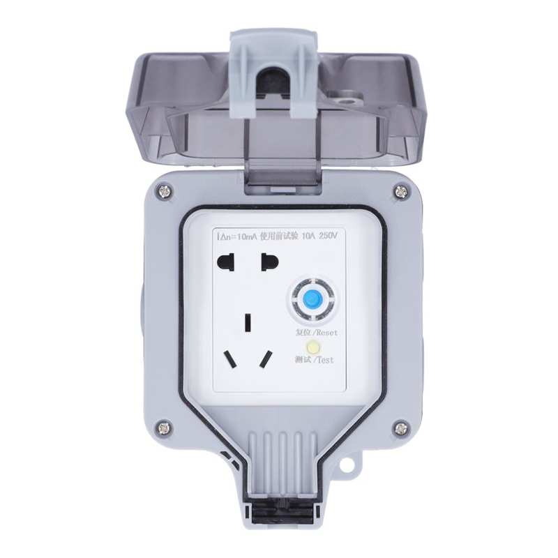 Power Socket Punch‑free Outdoor Wall Outlet ABS Sh... – Grandado