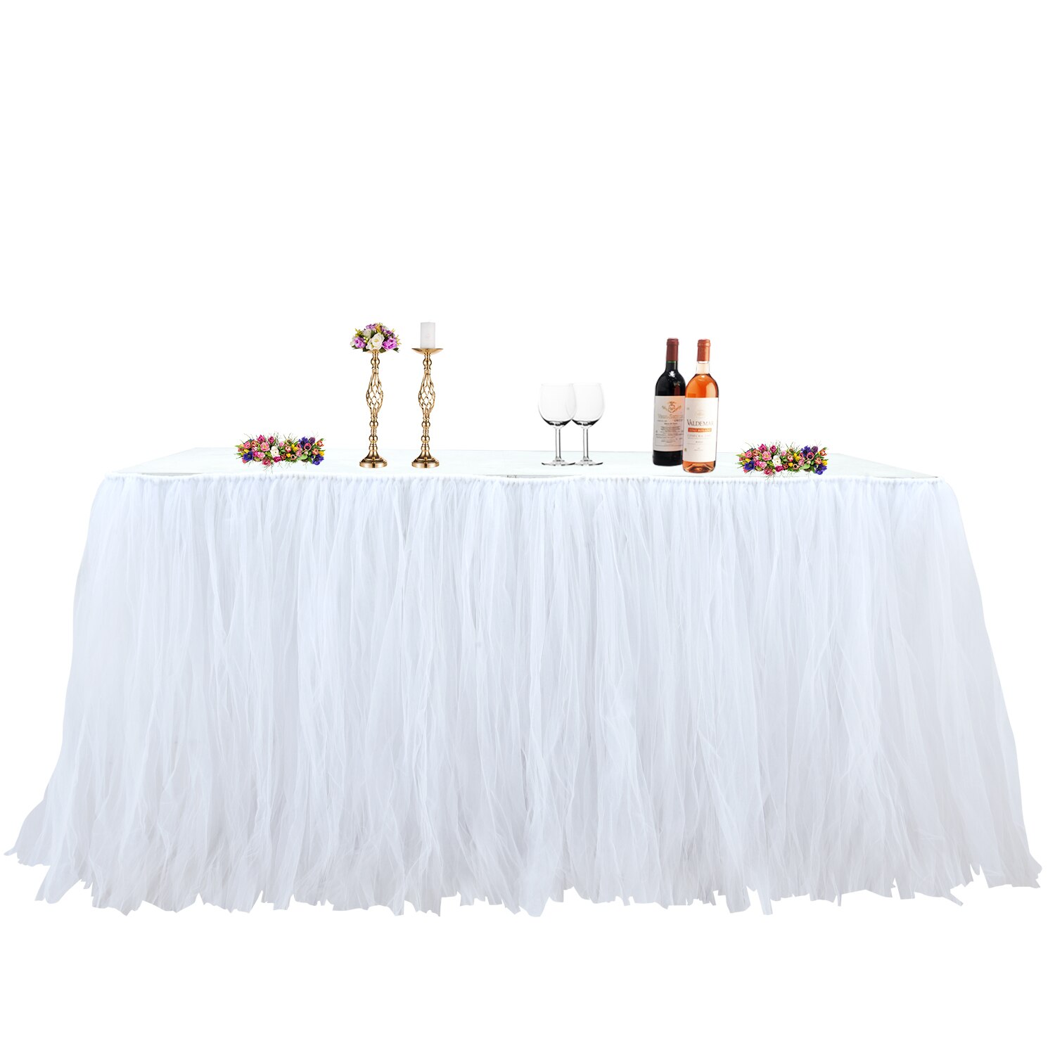 Party Tulle Tutu Table Skirts for Baby Bridal Show... – Vicedeal