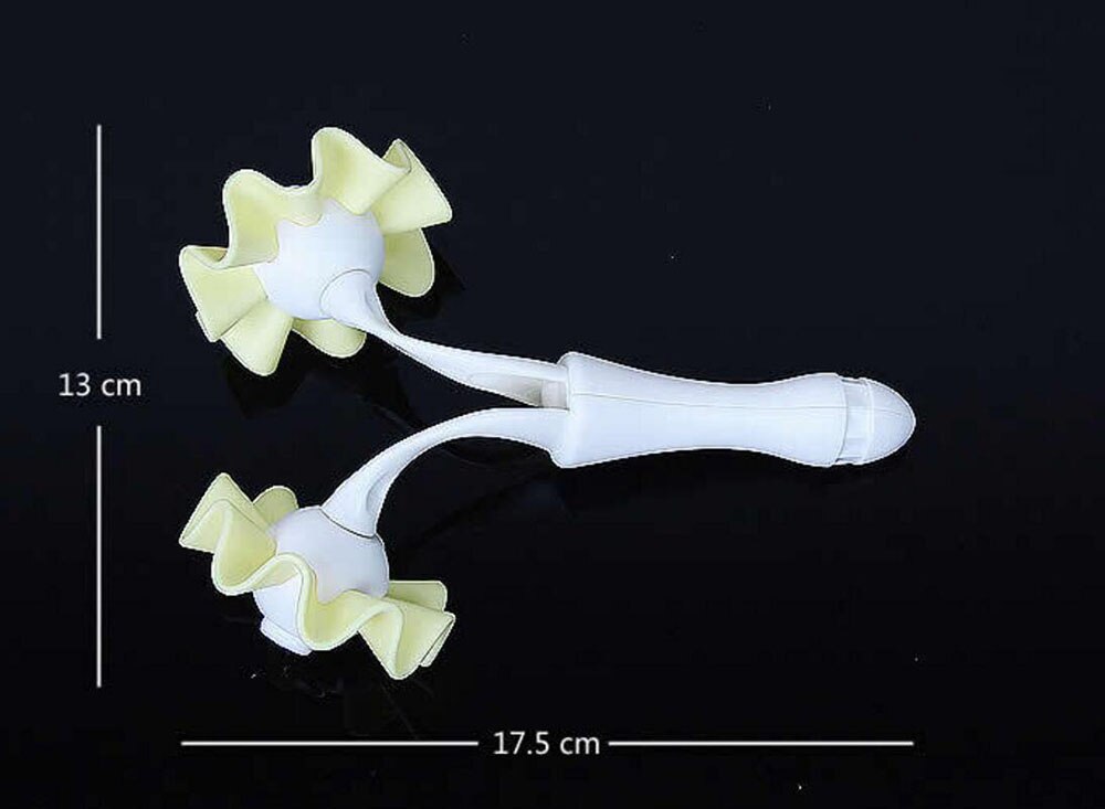 Body massager portable double roller flower leg ma... – Grandado