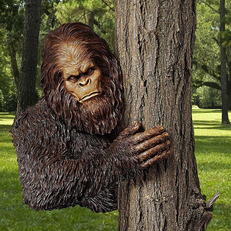 3D Bigfoot Animal Garden Tree Sculpture Whimsical ... – Grandado