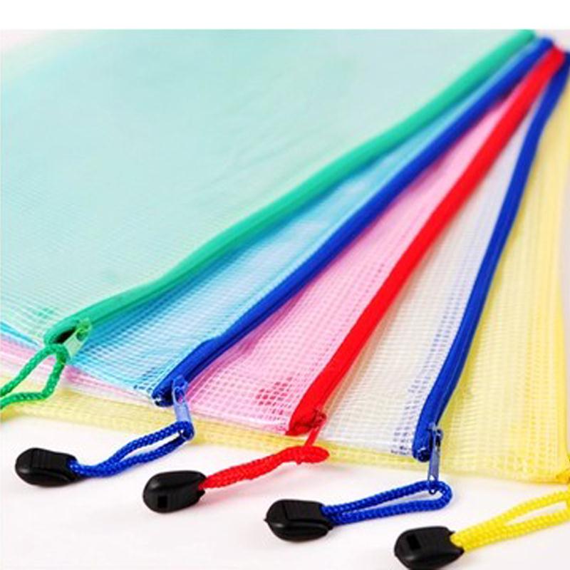 A4 Clear Plastic Zip File Bags Storage Waterproof ... – Grandado