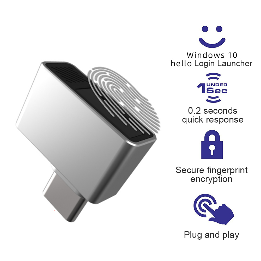 USB Fingerprint Reader for Windows 10 Hello Laptop... – Grandado