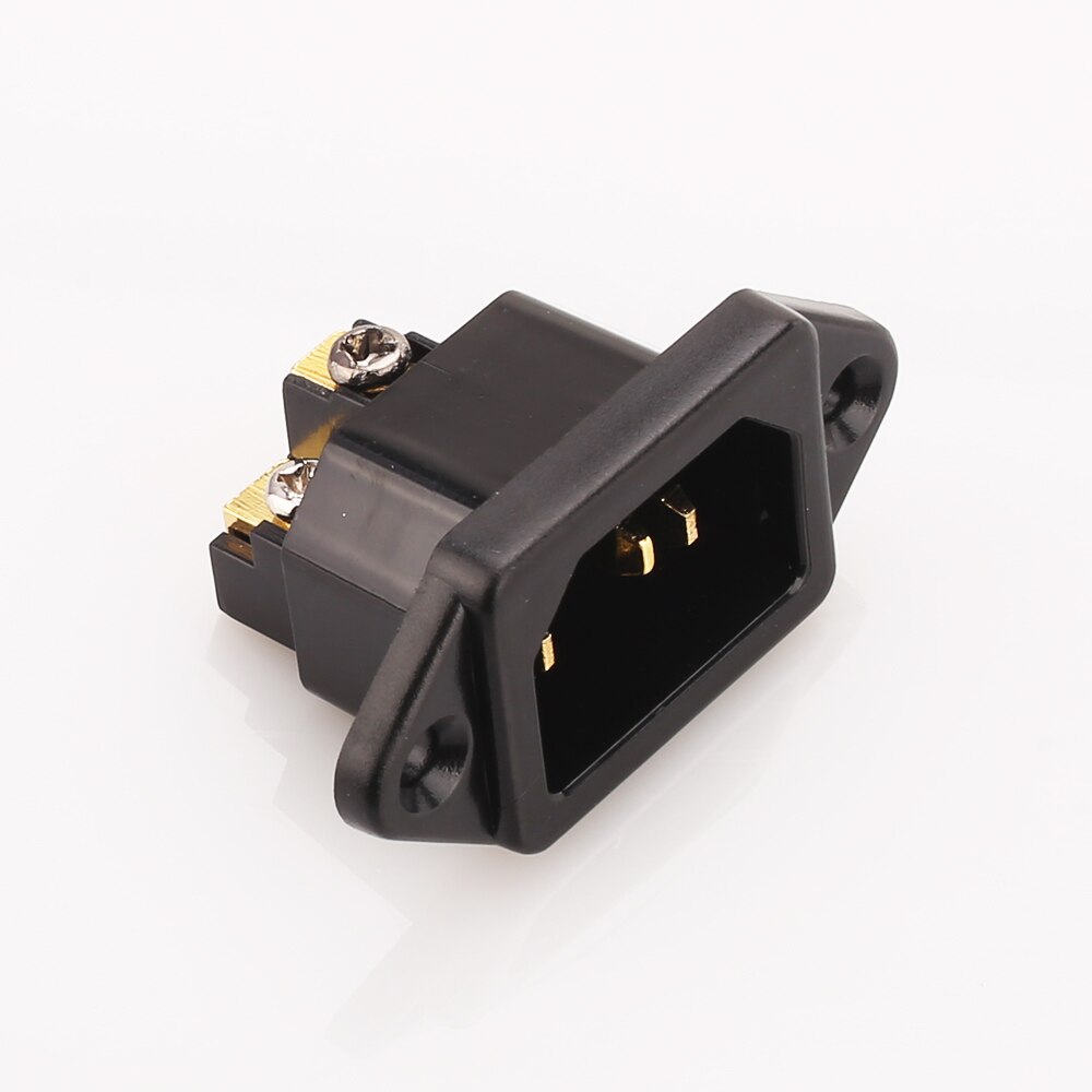 2PCS unprinted 24K Gold plated IEC Inlet Mains Pow... – Grandado