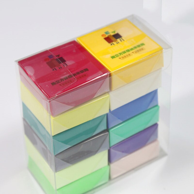 12 pcs/set of sculpture clay Polymer Clay DIY hand... – Grandado