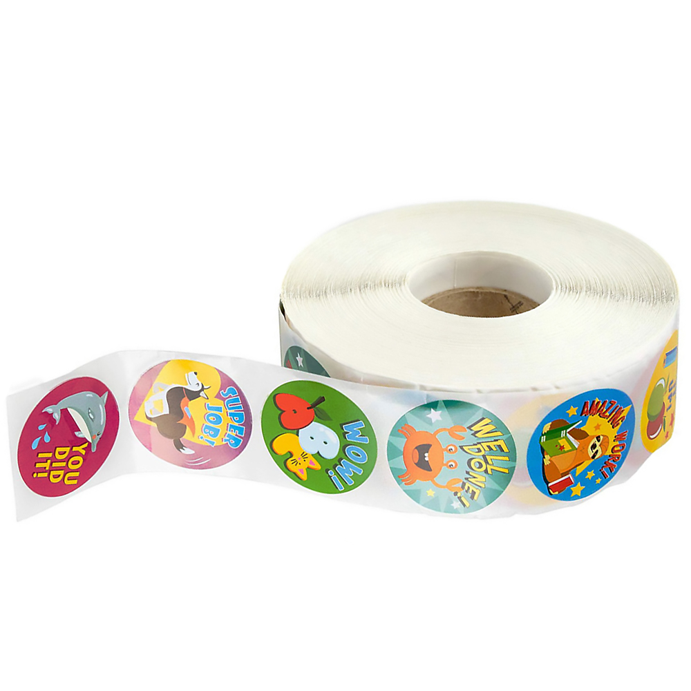 500pcs Reward Stickers Encouragement Sticker Roll ... – Grandado