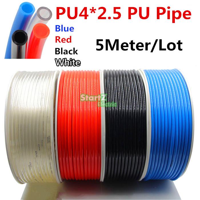 PU4 * 2.5 5 M/partij Od 4mn Id 2.5Mm Pu Pijp Pneum... – Vicedeal
