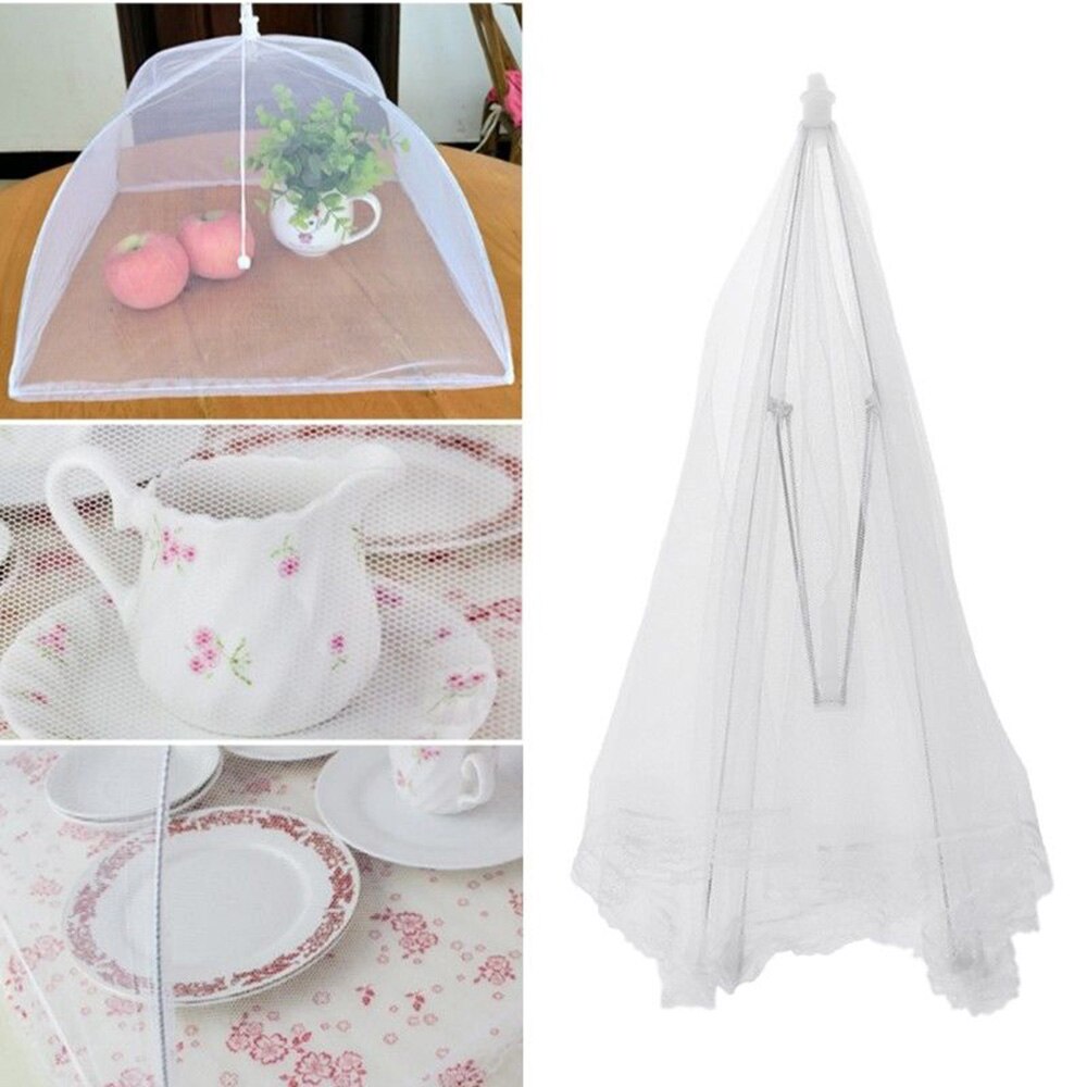 1pc Food Covers Large White Mesh Screen Protect Fo... – Vicedeal