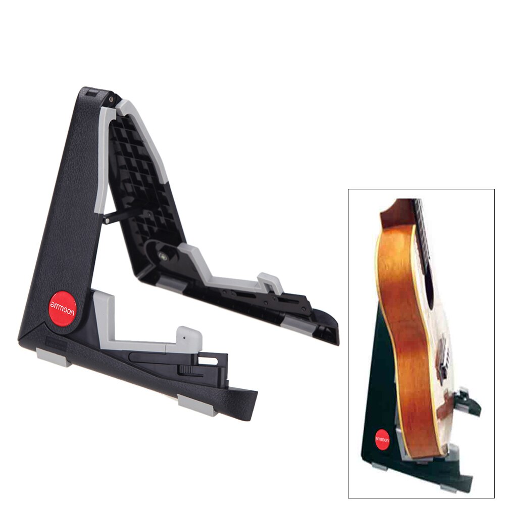 ammoon Foldable Ukulele Stand Holder A-frame Brack... – Grandado
