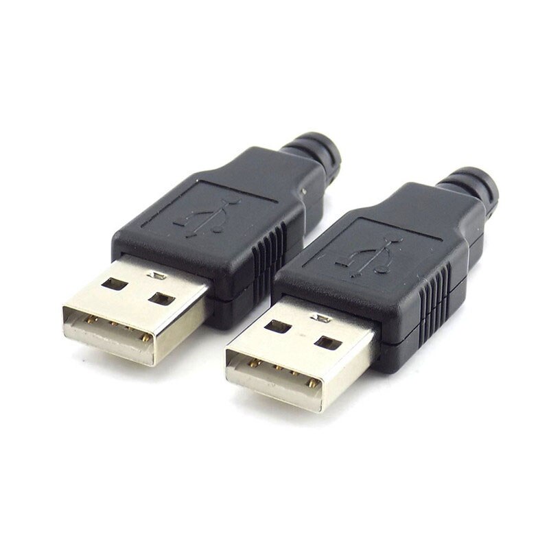 5 10pcs 4 Pin Usb 2 0 Type A Male Socket Plug Conn Vicedeal