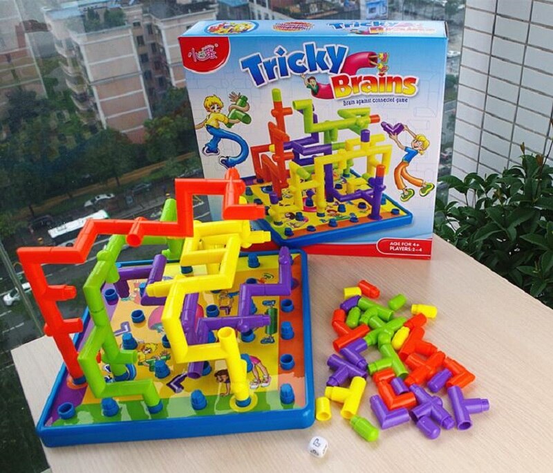 80 Piece Interlocking Pipeline Maze Building Set -... – Grandado