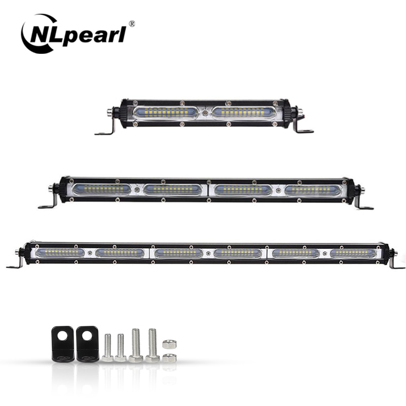 NLpearl Light Bar/Work Light 7/13/19inch Led Light... – Grandado