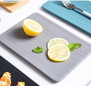 Rectangular Flat Plate Grilled Wings Pot pad Coast... – Grandado