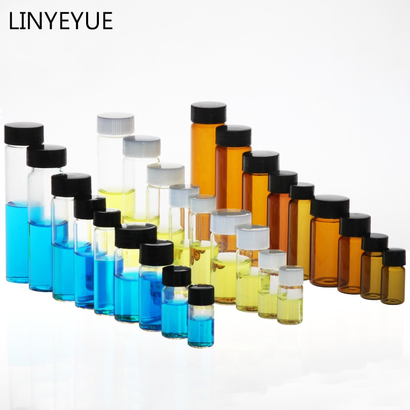 Alle Maten Glas Sample Flessen Met Pp Cap + Pe Pad... – Vicedeal