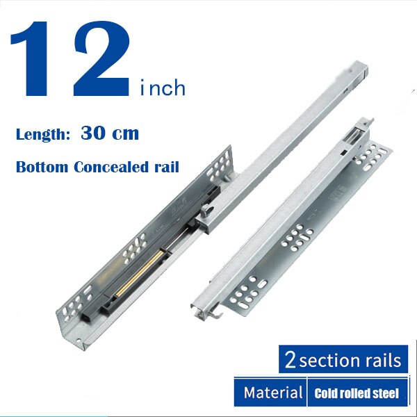 Two-section Long Soft-closing Under-installation F... – Grandado