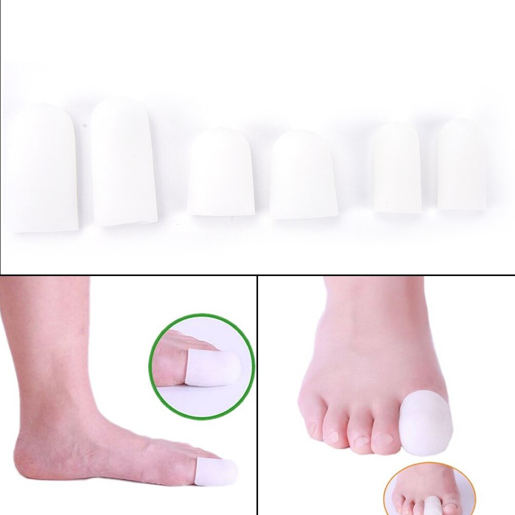 2Pcs 3Sizes Silicone Gel Tube Bandage Finger & Toe... – Vicedeal