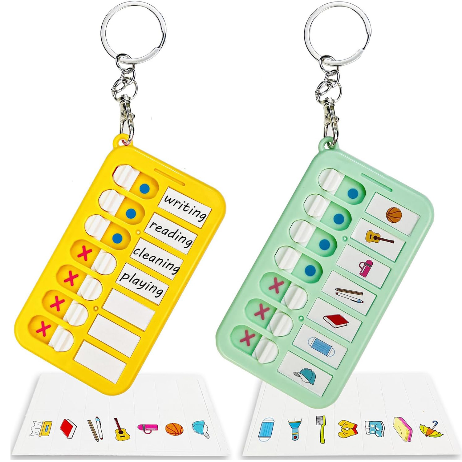 Portable Daily Plan Board Home Chore Chart Keychai... – Grandado