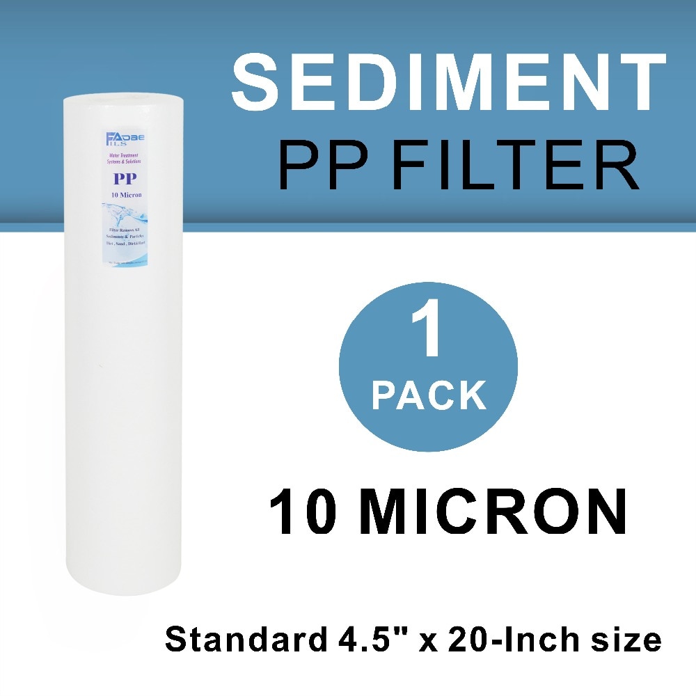 20-Inch Big Blue 10 Micron Whole House Water Filte... – Vicedeal