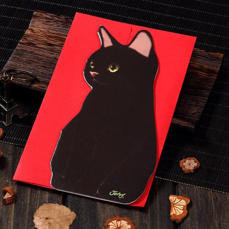 1PC Kawaii Cat Folding Greeting Card Birthday Chri... – Vicedeal