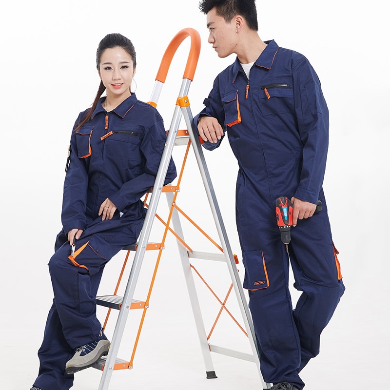 Plus Size Mannen Vrouwen Overall Lente Herfst Werk... – Grandado