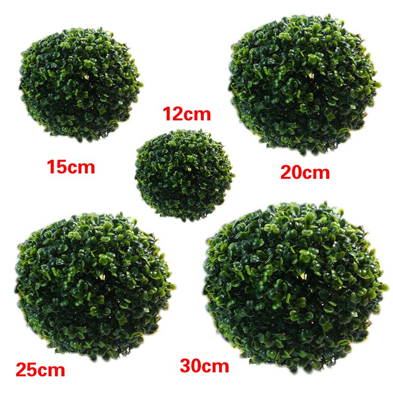 12-25cm Simulation Plants Balls Artifical Green Gr... – Vicedeal