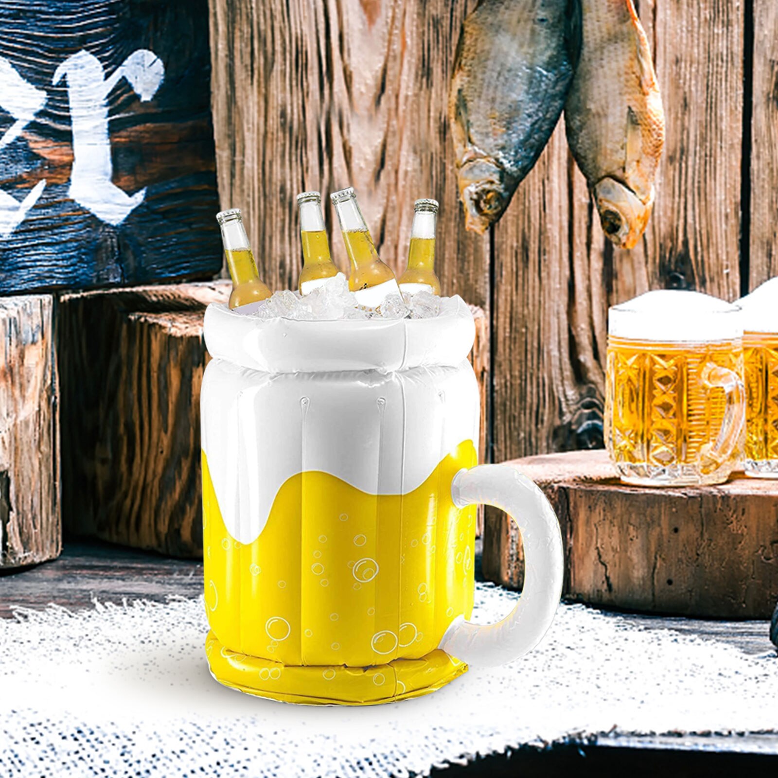 Opblaasbare Bier Ijsemmer Pvc Bier Koeler Emmer Zo... – Grandado