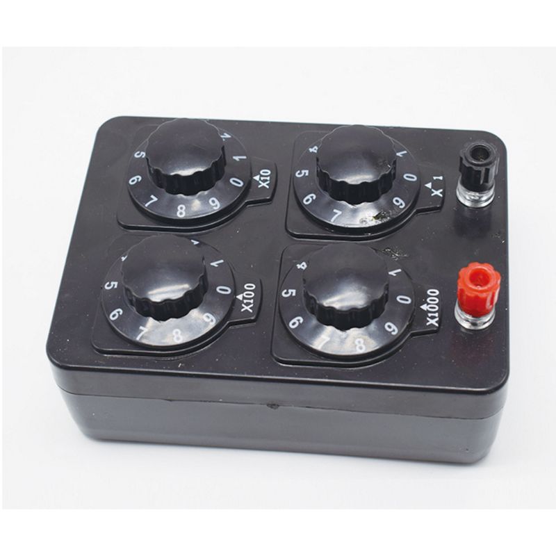 0-9999 Ohm Simple Resistance Box Precision Variabl... – Grandado