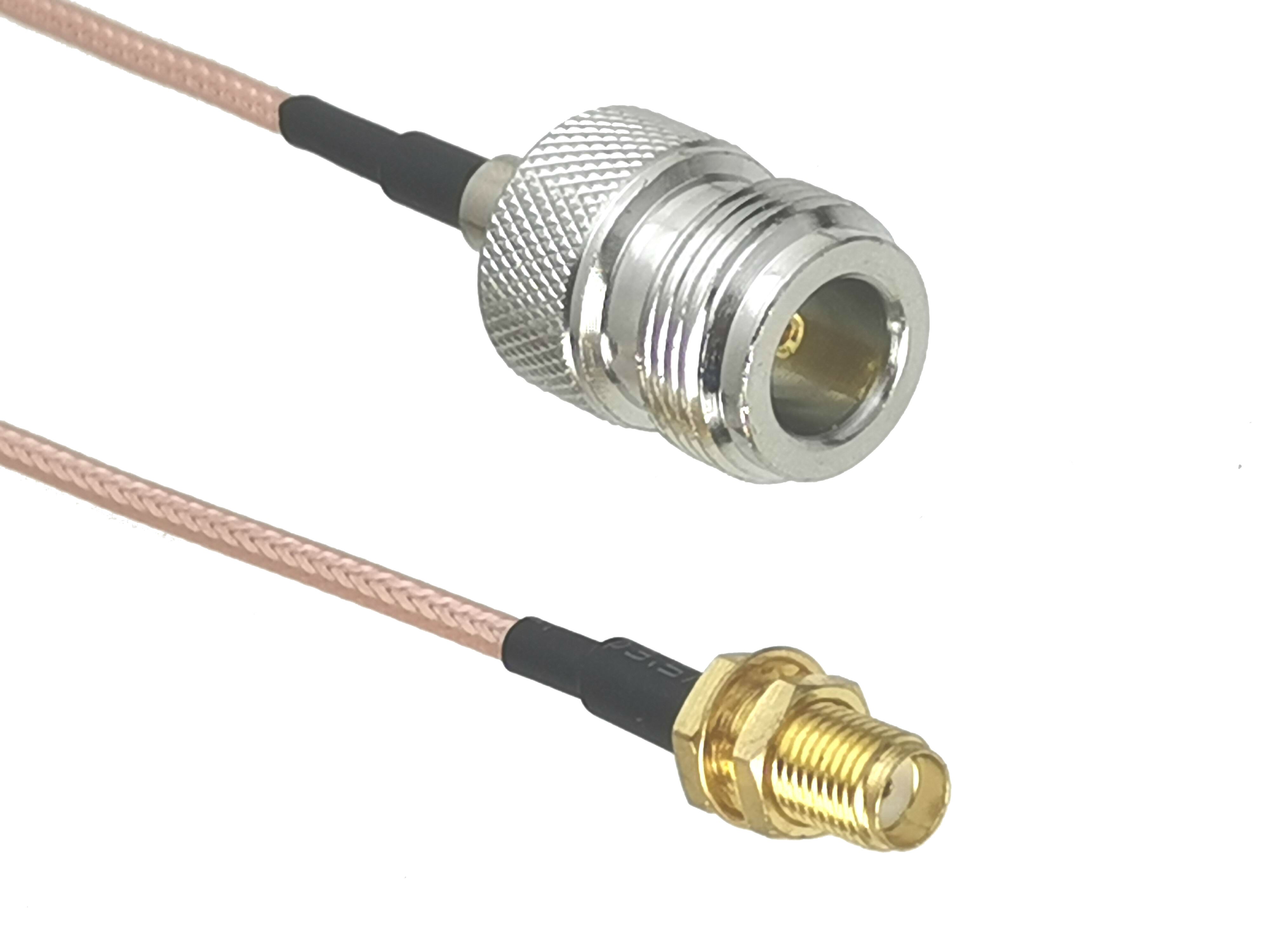 RG316 pigtail N female jack to SMA Female jack Bul... – Vicedeal