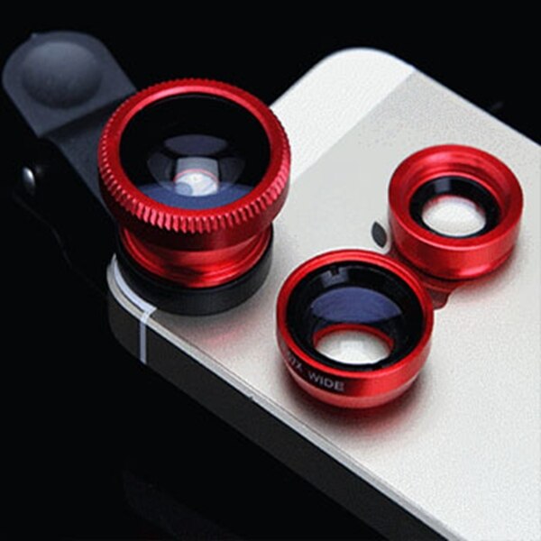 Funny Fish Eye Lens + Wide Angle Camera Lens + Mac... – Grandado
