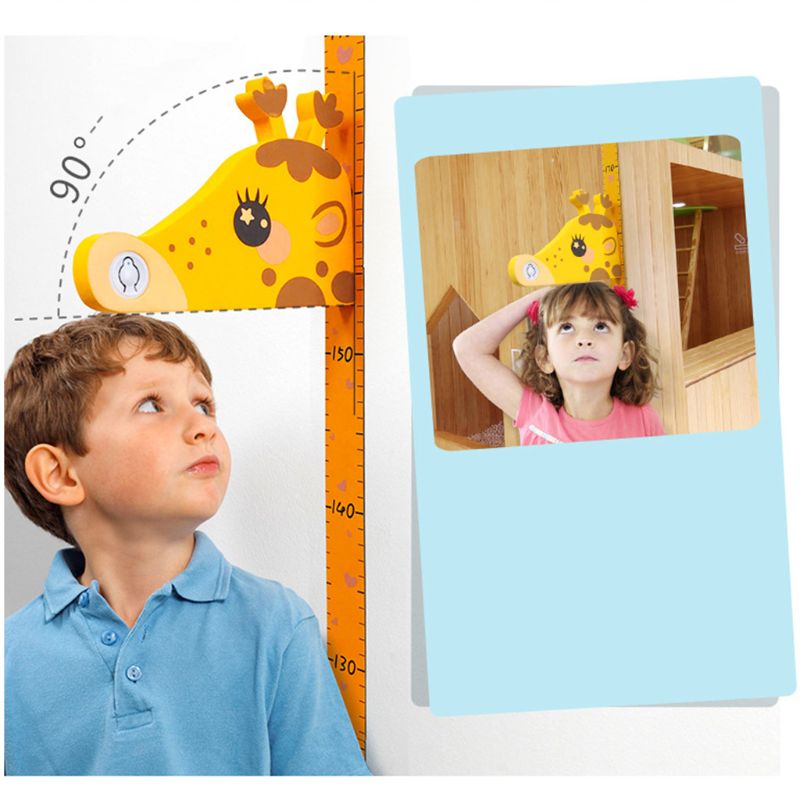 EVA Giraffe Growth Chart Graduated Ruler for 3D He... – Grandado